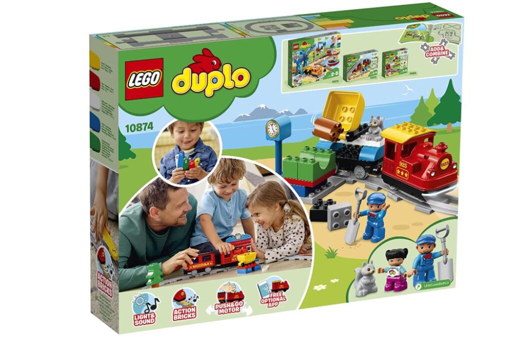 LEGO DUPLO Steam Train 10874 Building Block - OLLPI